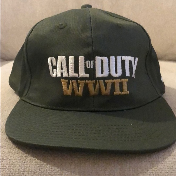 Accessories | Eccall Of Duty Wwii Sledgehammer Games Snapback Hat ...
